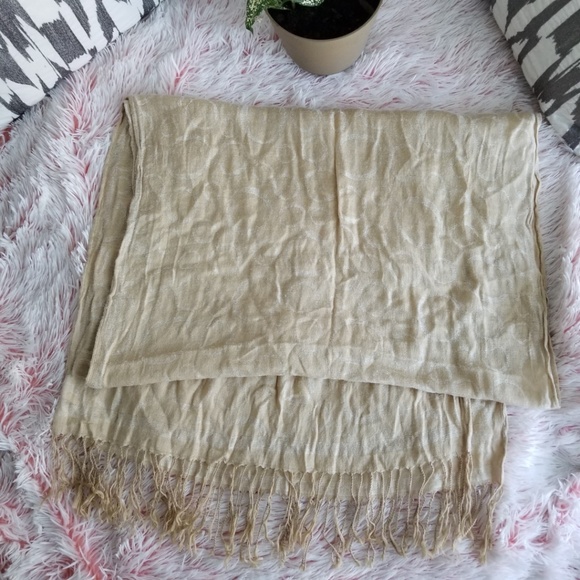 Accessories | Rectangular Fringed Scarf Wrap Fall Winter | Poshmark